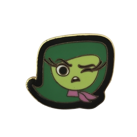 Disney | Accessories | Disney Pin Trading Inside Out Disgust Face Pixar ...